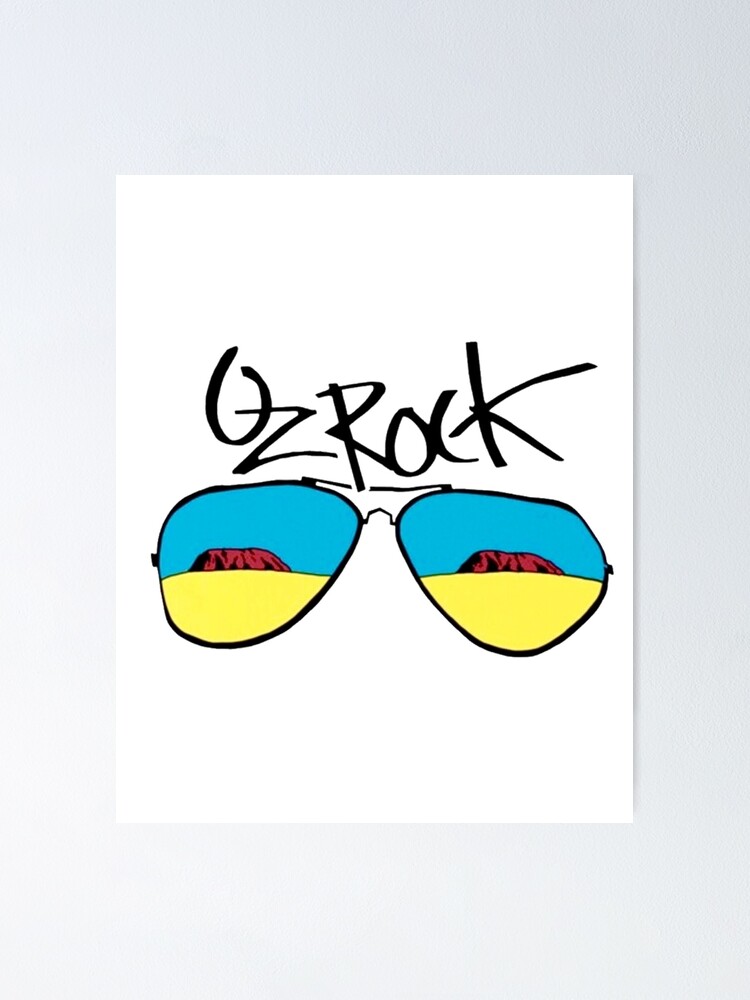 "OZ ROCK Aussie bands Australian Music" Poster by popretrodisco | Redbubble