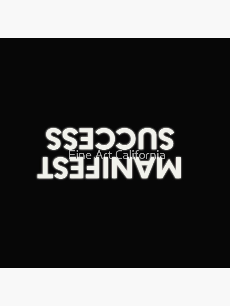 "manifest success " Poster for Sale by sourav1993 | Redbubble