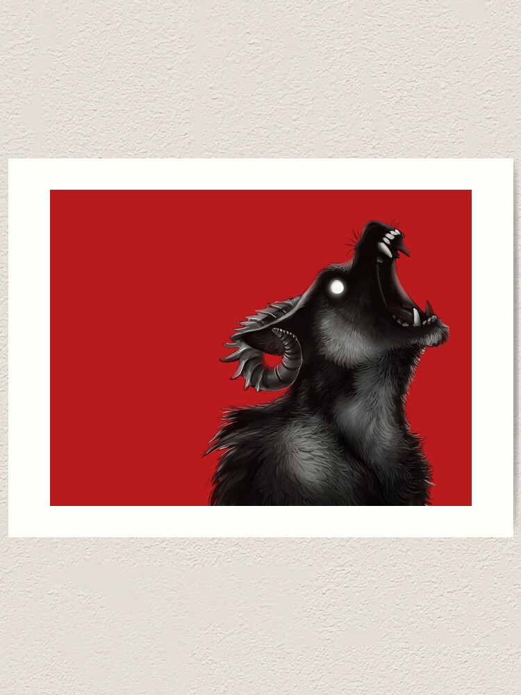 "Blood Howl" Art Print for Sale by SayUncle | Redbubble