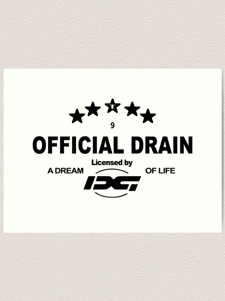 "Bladee Drain Gang OFFICIAL DRAIN logo" Art Print for Sale by 3stars9 ...