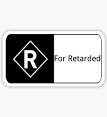 Rated R: Stickers | Redbubble