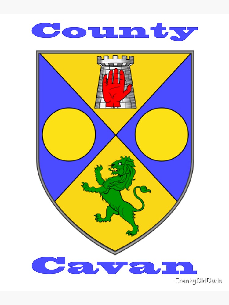 "County Cavan Coat of Arms" Tote Bag for Sale by CrankyOldDude | Redbubble