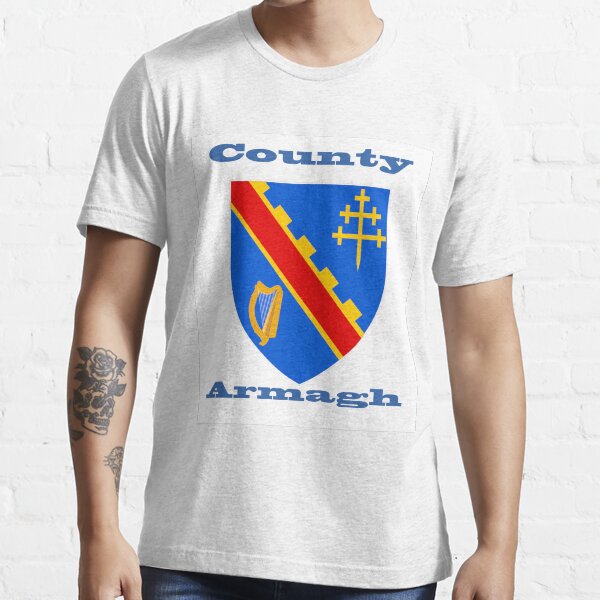"County Armagh Coat of Arms" T-shirt by CrankyOldDude | Redbubble ...