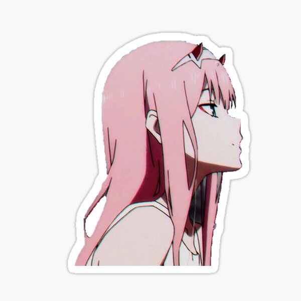 "Zero two cutie pie" Sticker for Sale by Lousama | Redbubble