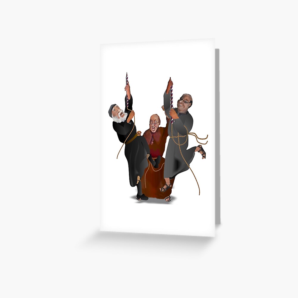 "Bell Ringers" Greeting Card for Sale by WittyCreatures | Redbubble