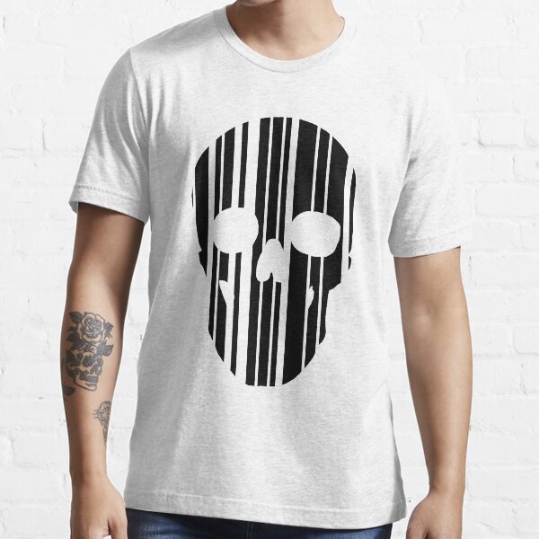 "Barcode Skull" T-shirt by SeijiArt | Redbubble