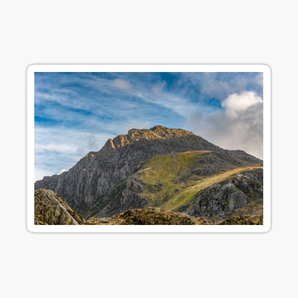 "Tryfan Mountain Snowdonia" Sticker for Sale by AJEvans | Redbubble