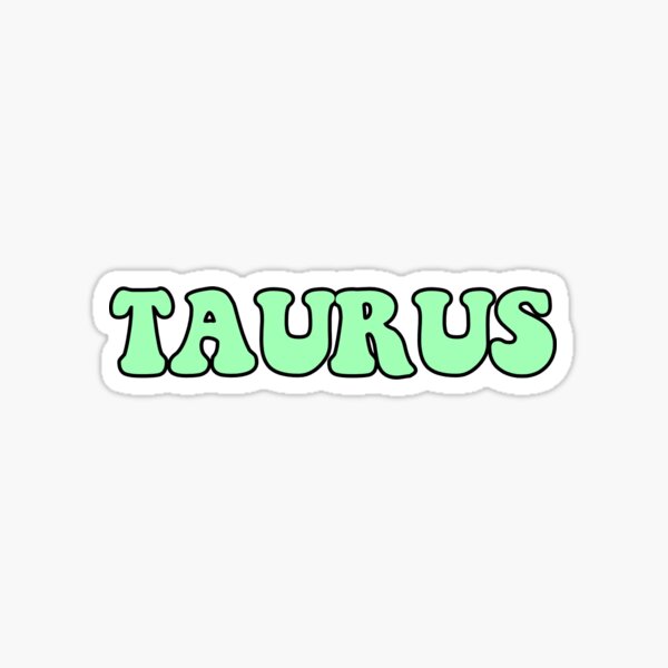 "'taurus' sticker" Sticker by ava-draws | Redbubble