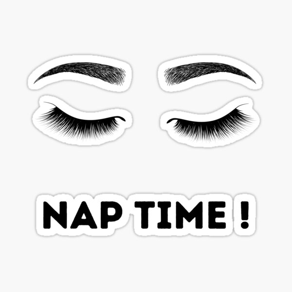 "Nap Time" Sticker for Sale by pinkcreative | Redbubble