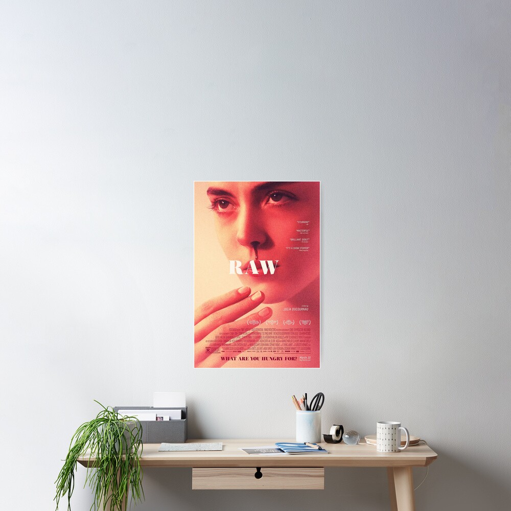 "raw (2016)" Poster for Sale by lucyet | Redbubble