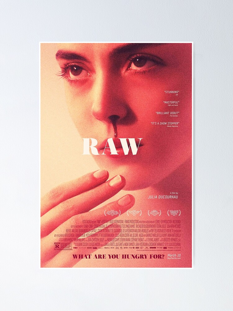 "raw (2016)" Poster for Sale by lucyet | Redbubble