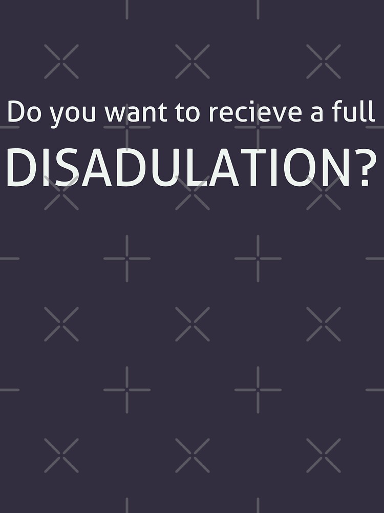 "The Office - Disadulation (Dark Colors)" T-shirt for Sale by ...