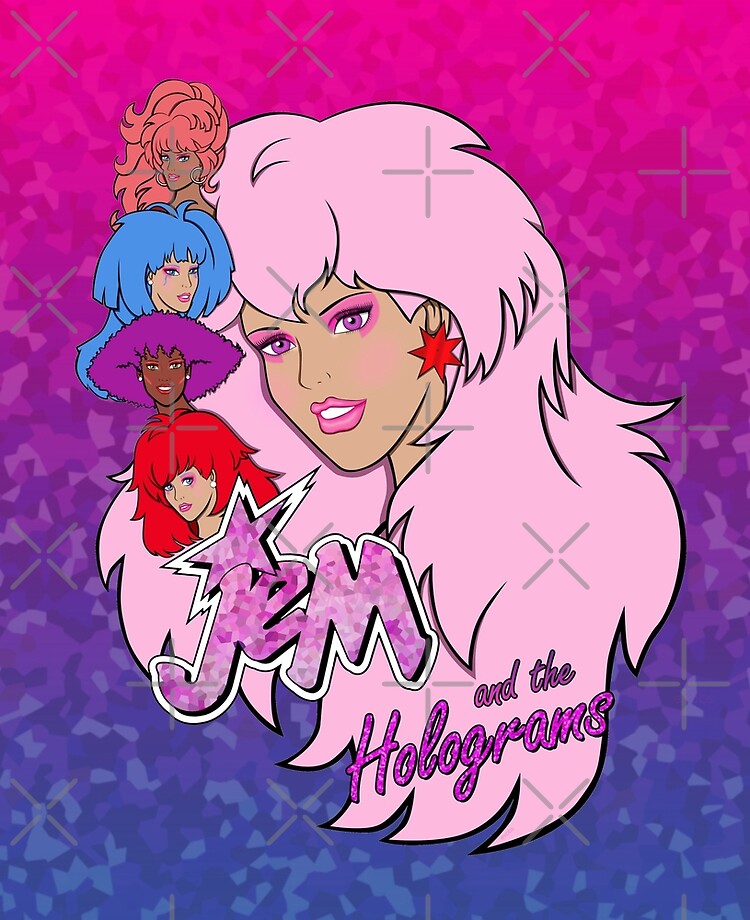 "Jem and the Holograms" iPad Case & Skin for Sale by evobs | Redbubble