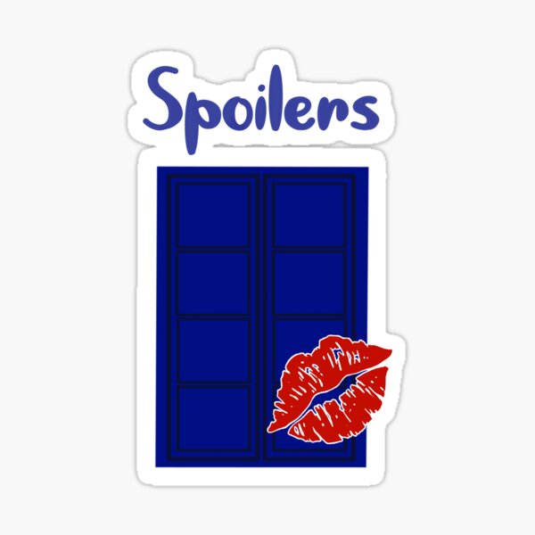 "Spoilers" Sticker by QuinnVC | Redbubble
