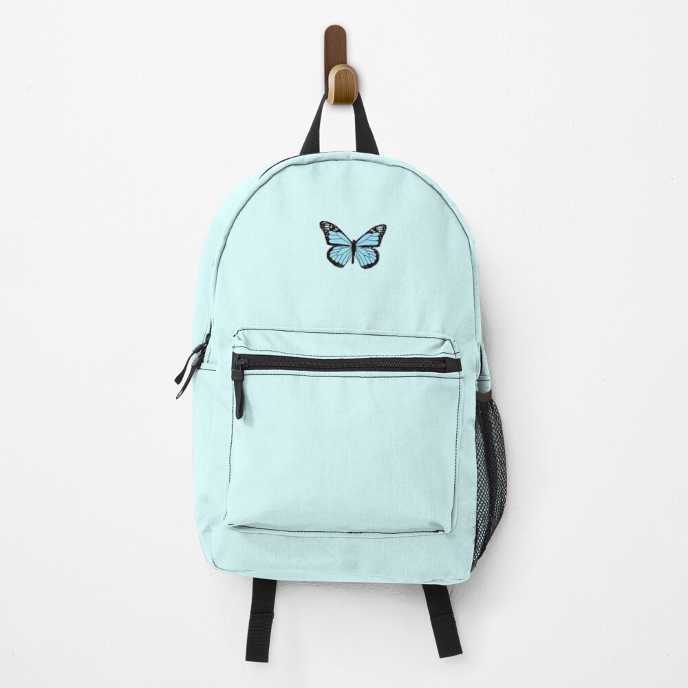 "Baby Blue Butterfly" Backpack for Sale by OBIdesigns | Redbubble