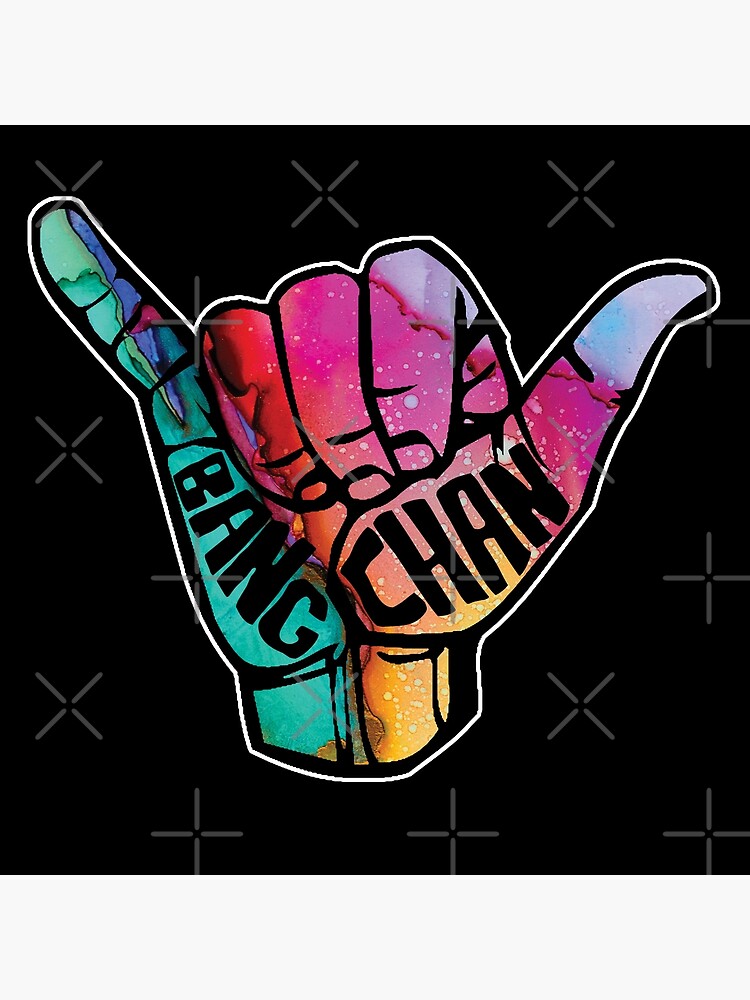 "STRAY KIDS Bang Chan SHAKA Surfer Aussie Hand Gesture" Art Print by ...