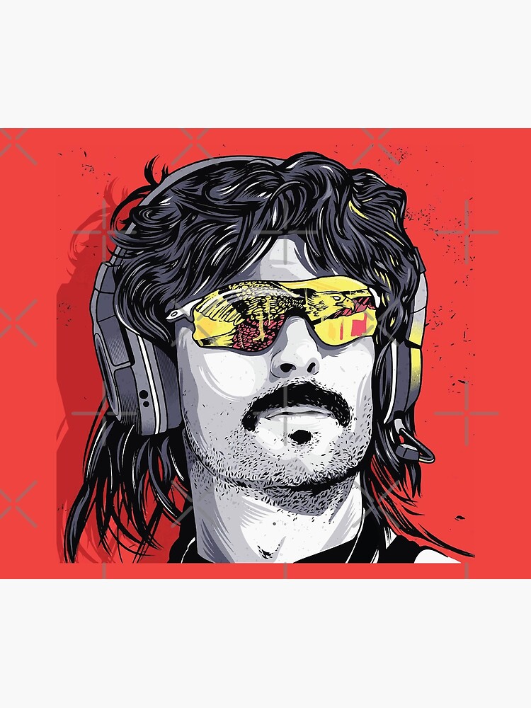 "Dr disrespect Portrait " Poster by xagta10 | Redbubble