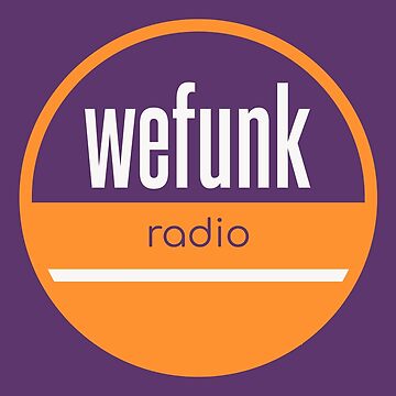 "wefunk radio" Sticker by BVHstudio | Redbubble