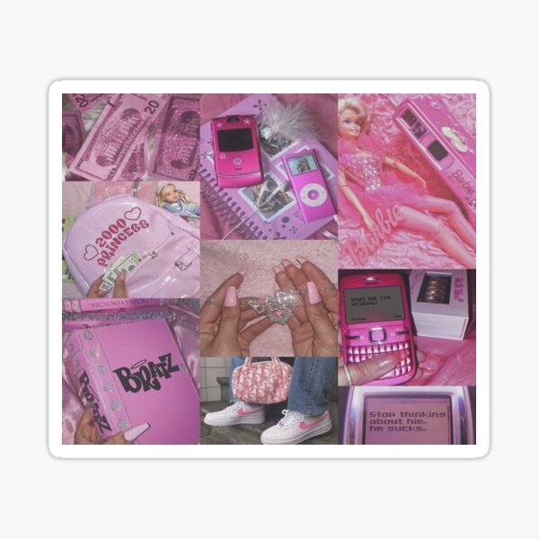 "Y2K Pink Aesthetic " Sticker for Sale by annas2 | Redbubble