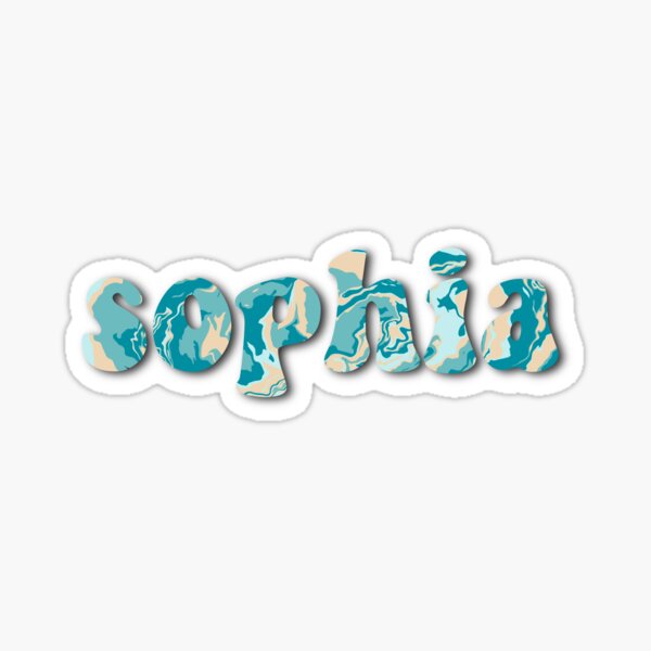 Sophia Name Stickers | Redbubble