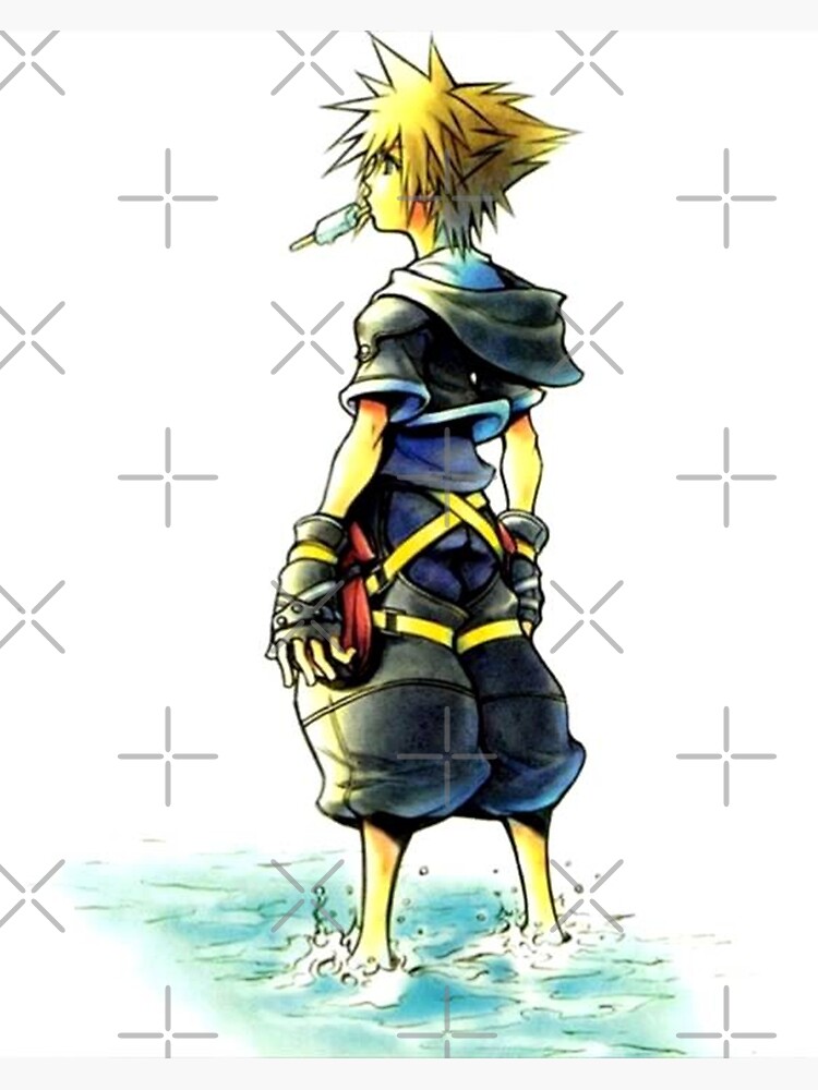 "Kingdom Hearts 2 - Title Screen Art" Poster by Joader | Redbubble