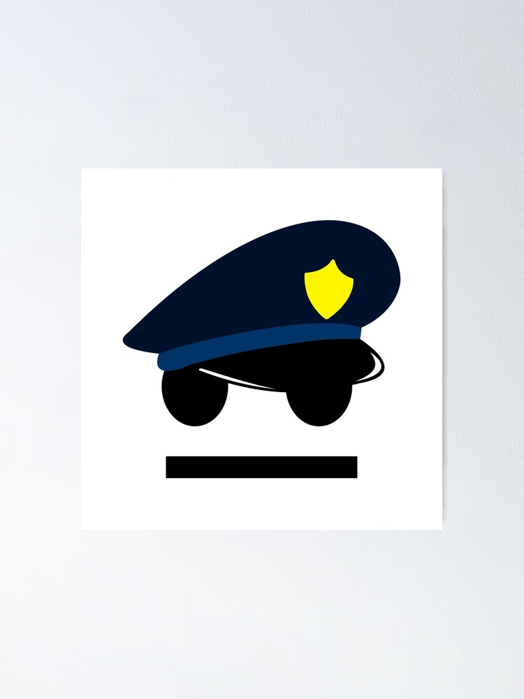 "Police Face Serious Policeman Mean Policeman" Poster for Sale by ...