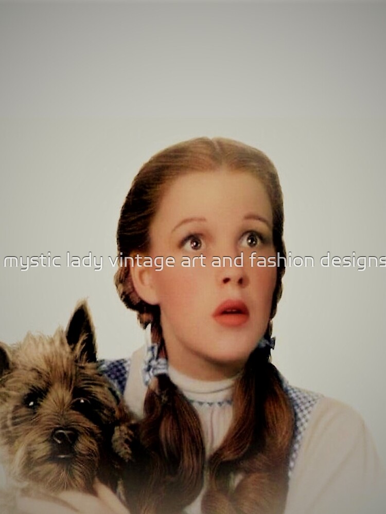 "colorized surprised Toto and Dorothy digital mask art print oz 2020 ...