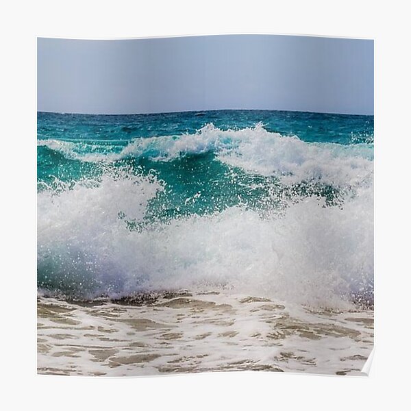 "Ocean wave design" Poster by VPshop | Redbubble