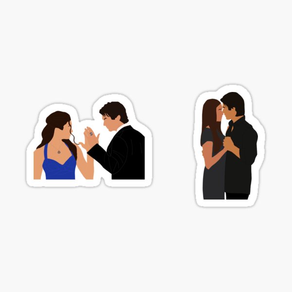 "delena pack" Sticker for Sale by TheShowsAddict | Redbubble