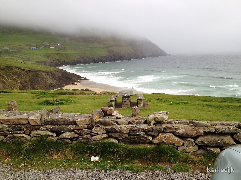 "Coumeenole Beach, Dingle Peninsula, Ireland" by Kerkedijk | Redbubble
