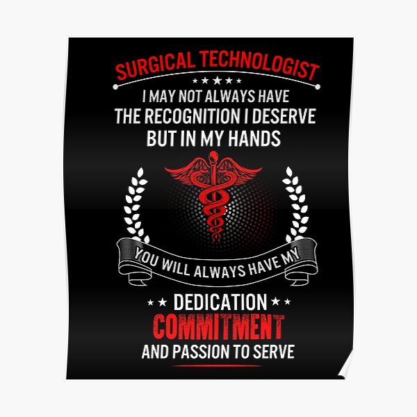 Surgical Technologist Posters | Redbubble