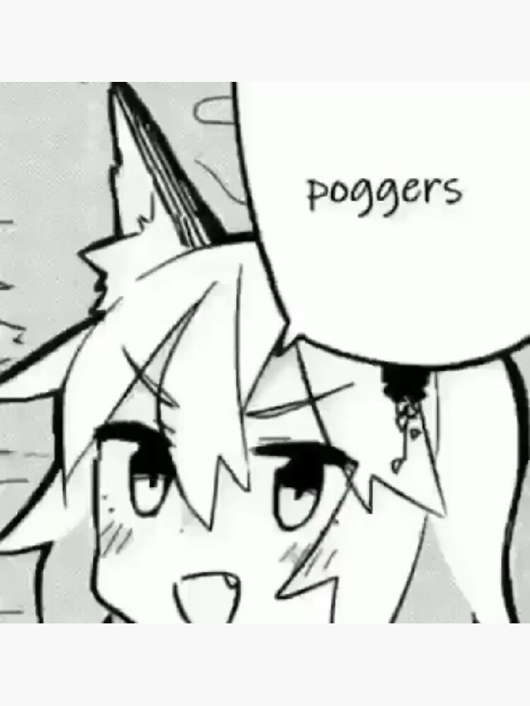 "Poggers" Art Print by CherryLanze | Redbubble