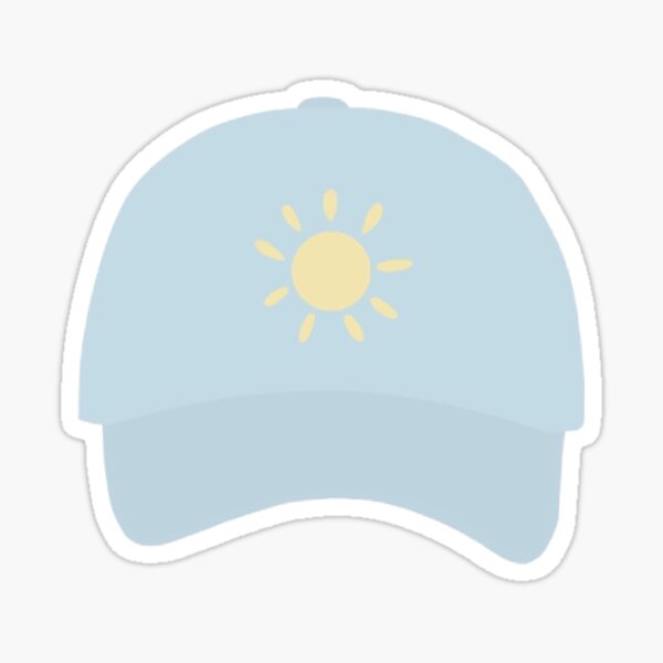 "Sun Hat" Sticker for Sale by teiakornienko | Redbubble