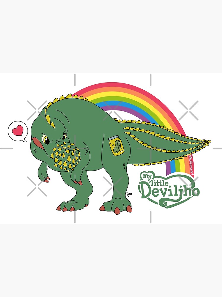 "My Little Deviljho" Art Print by kathuman | Redbubble