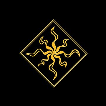 "Silmaril Book Cover Icon | Gold, Black" Sticker for Sale by ...