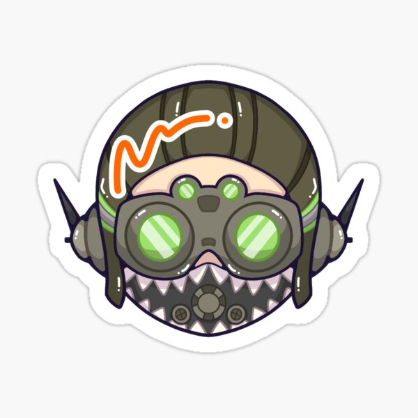 "Octane from Apex Legends" Sticker for Sale by FearTheOwO | Redbubble