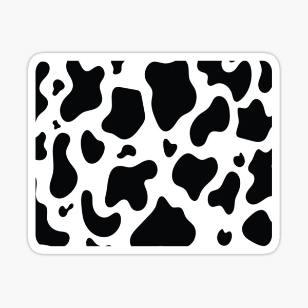 "Cow Print" Sticker for Sale by alisonkerr13 | Redbubble