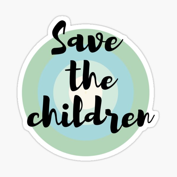 Save The Children 2020 Stickers | Redbubble