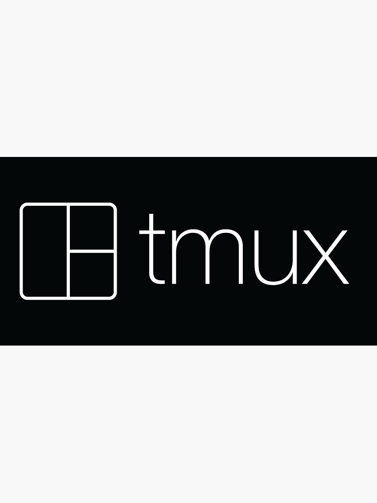"tmux logo 001" Sticker by zoerab | Redbubble