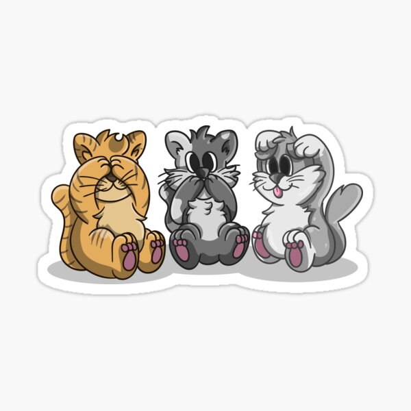 "The Michis" Sticker for Sale by PablexArt | Redbubble