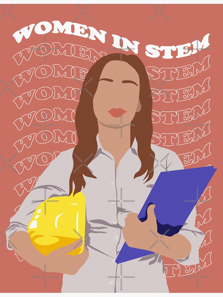 "Women in STEM - Engineer" Sticker for Sale by maartsee | Redbubble