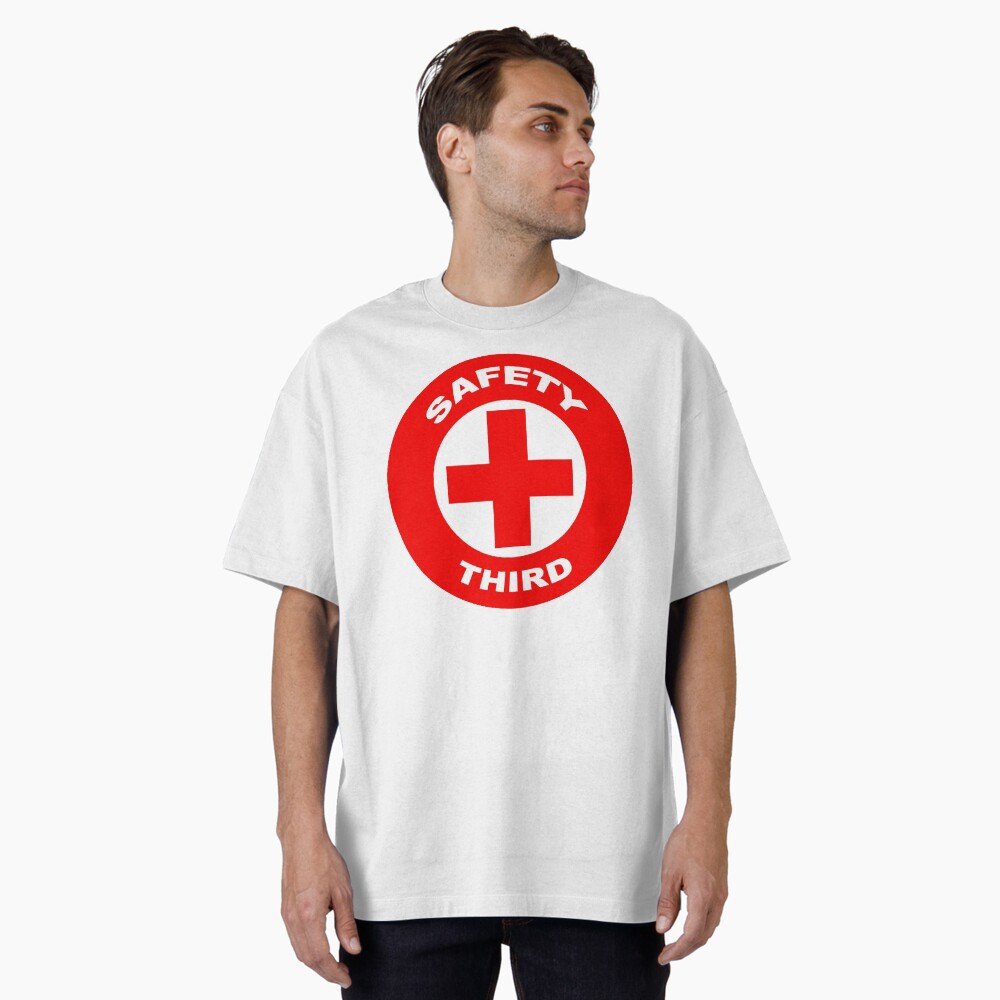 "Safety Third" Sticker for Sale by unionpride | Redbubble