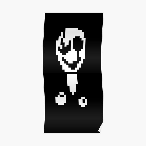 Póster «Wing Ding Gaster Undertale» de HallowedFlux | Redbubble