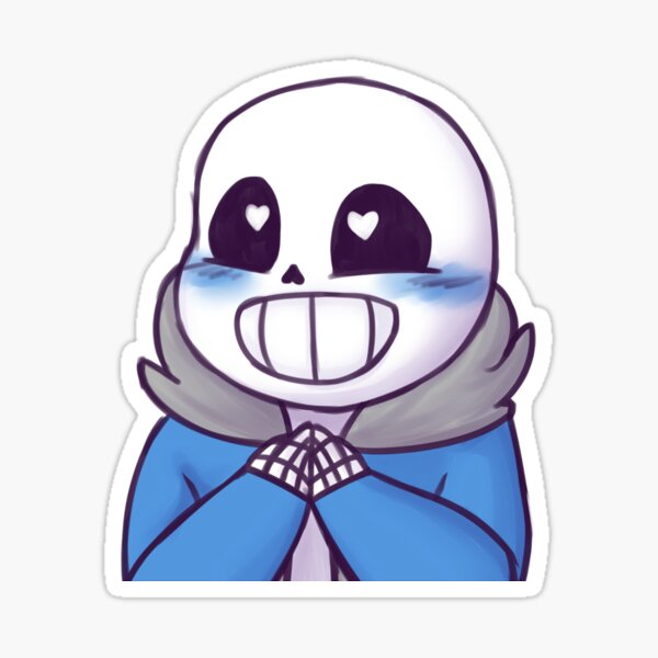Undertale Sans Stickers | Redbubble