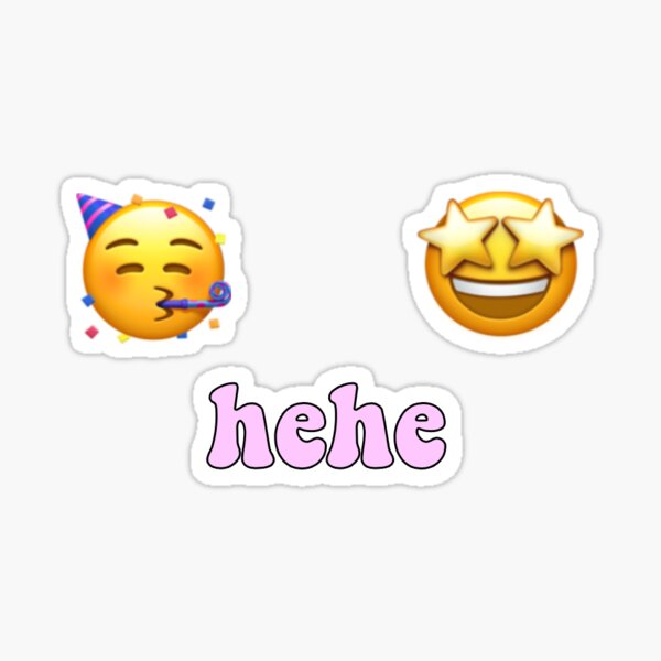 "hehe pack" Sticker for Sale by stephsbubble | Redbubble