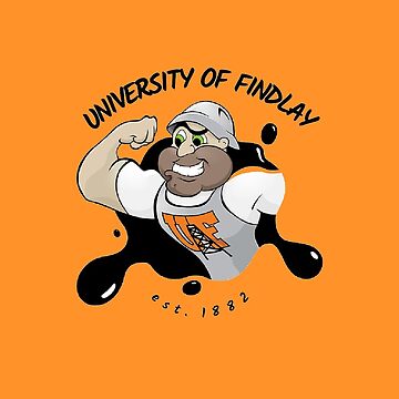 "Derrick the Oiler - University of Findlay" Sticker for Sale by ...