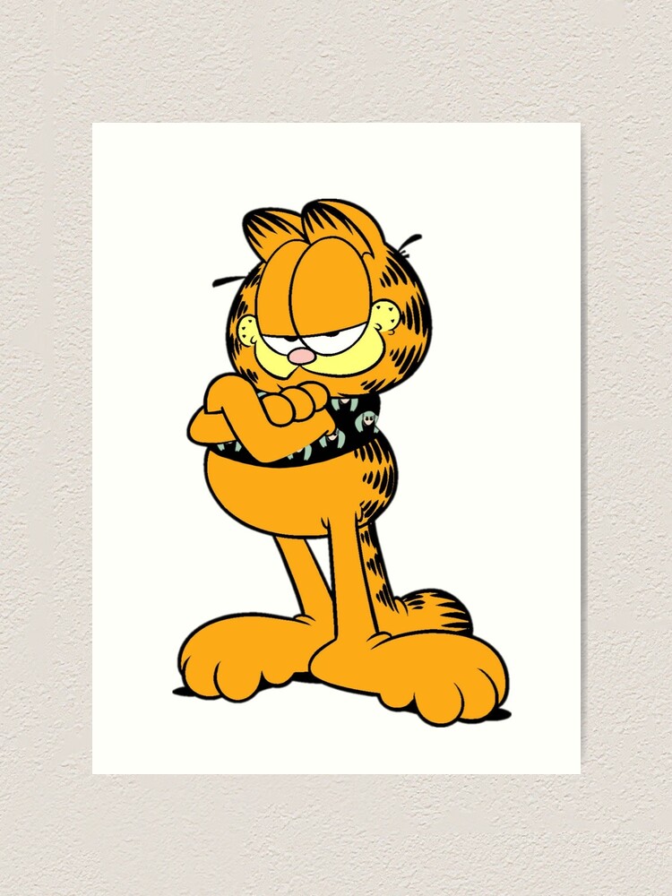 "Miku binder garfield " Art Print by istothebelle | Redbubble