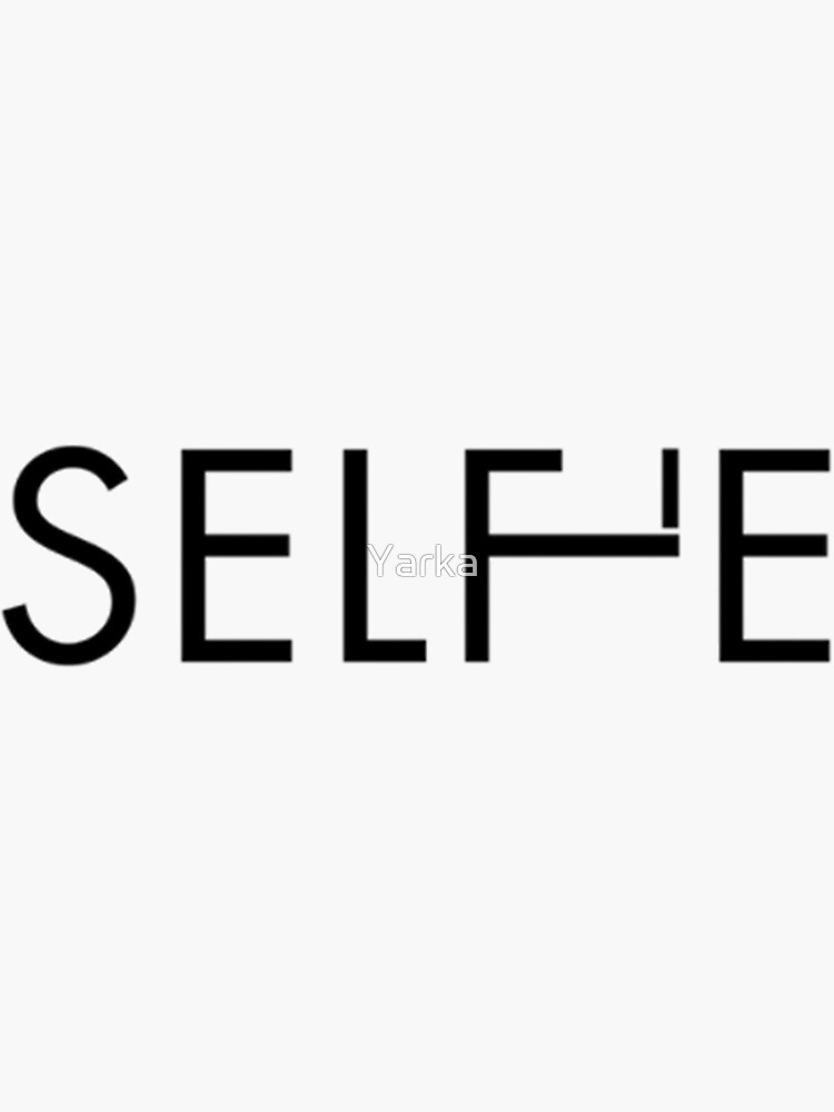"SELFIE Time !" Sticker by maliksweity | Redbubble