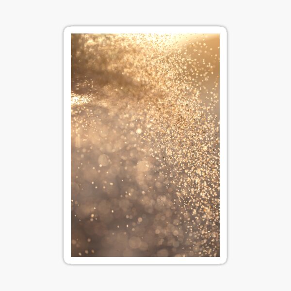 "Gold Sparkles" Sticker for Sale by newburyboutique | Redbubble