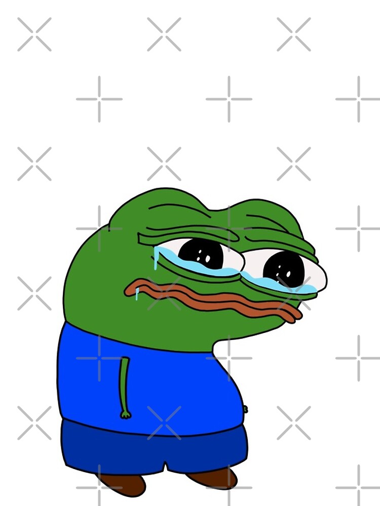 "Sad peepo on the brink of weeping" iPhone Case for Sale by MrBigBadger ...